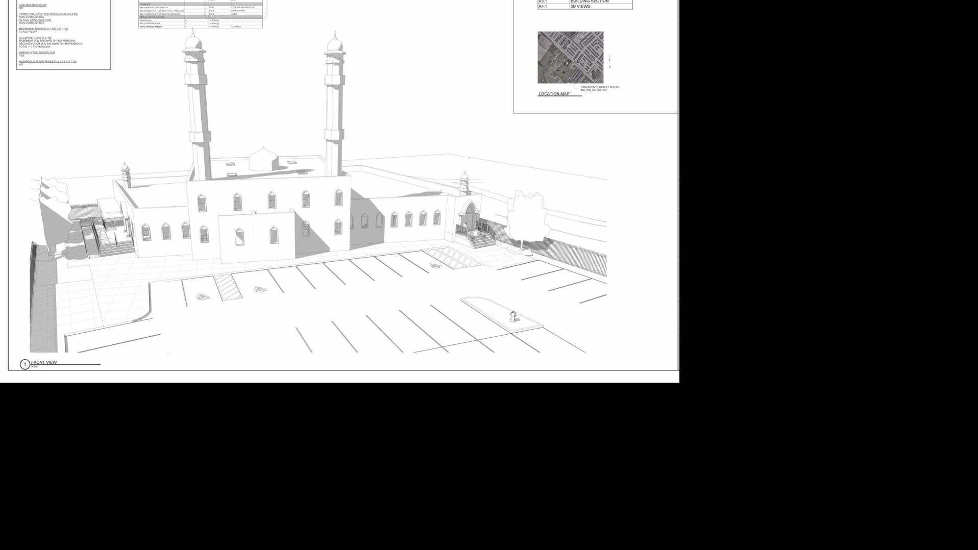 Milton mosque development receives council approval