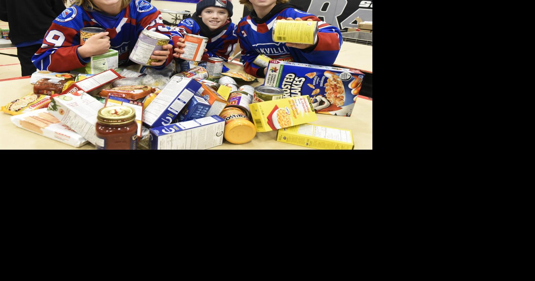Gift of Giving Back food drive huge success
