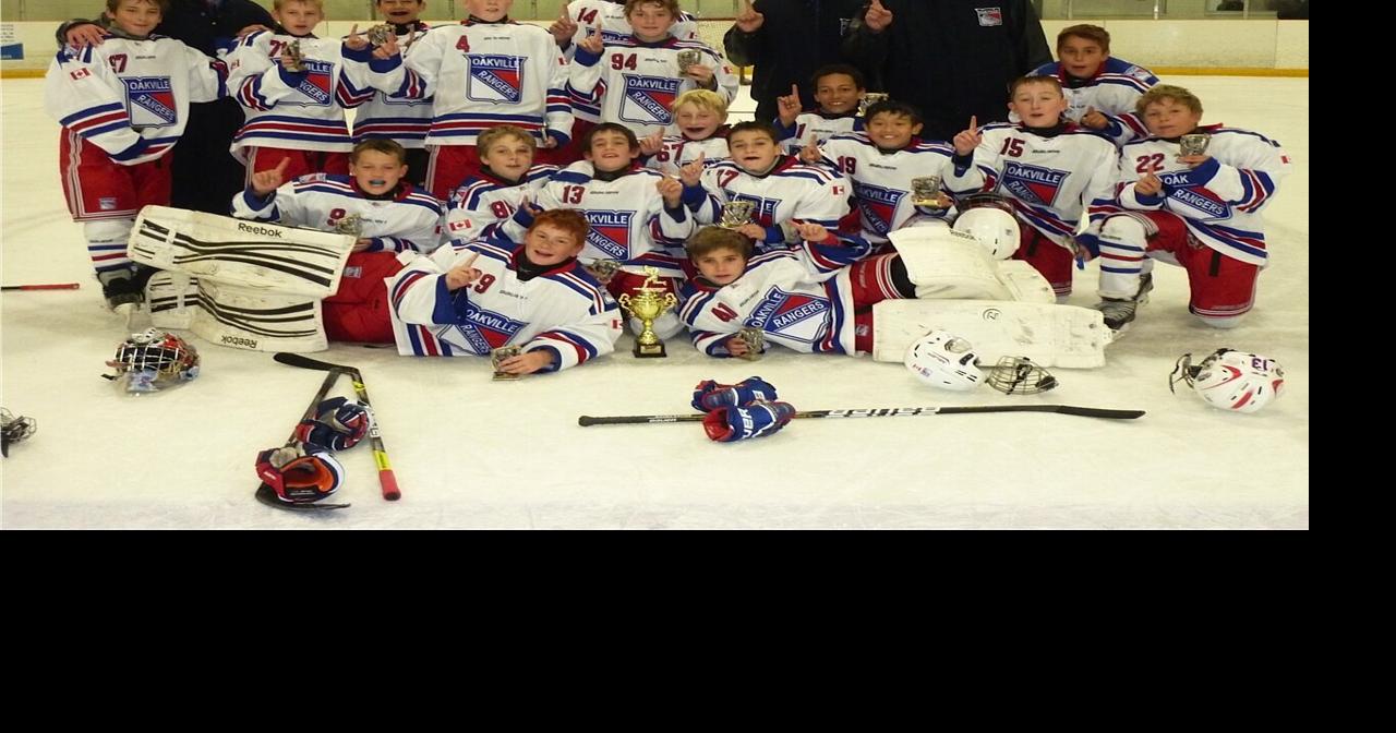 Minor peewee AE Rangers rely on both goalies in tourney final win