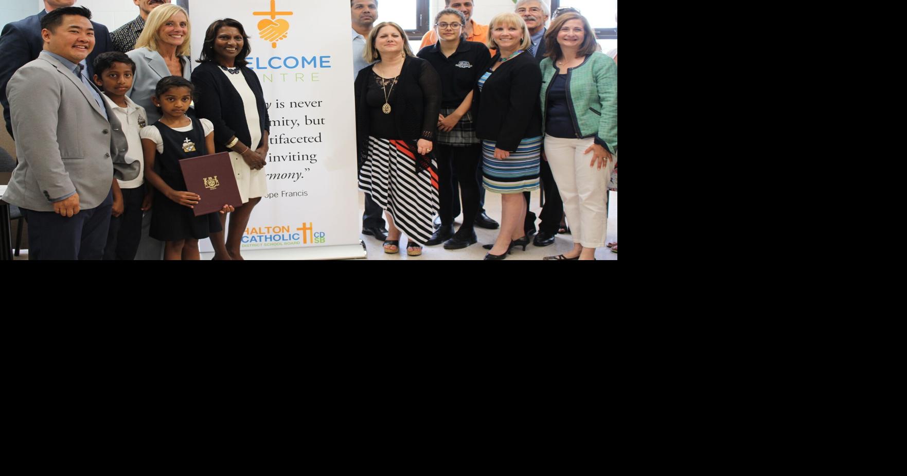 VIDEO: HCDSB Welcome Centre blessing and dedication at Oakville high school