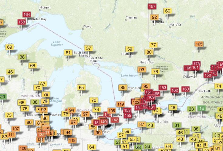 Ontario’s air among most ‘unhealthy’ in Canada