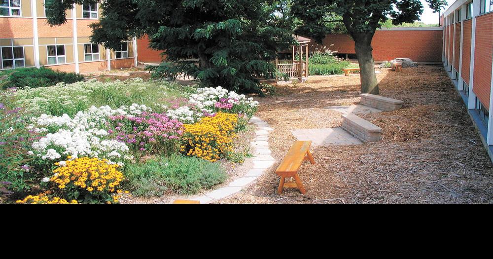 Blakelock High School attracts butterflies with new garden