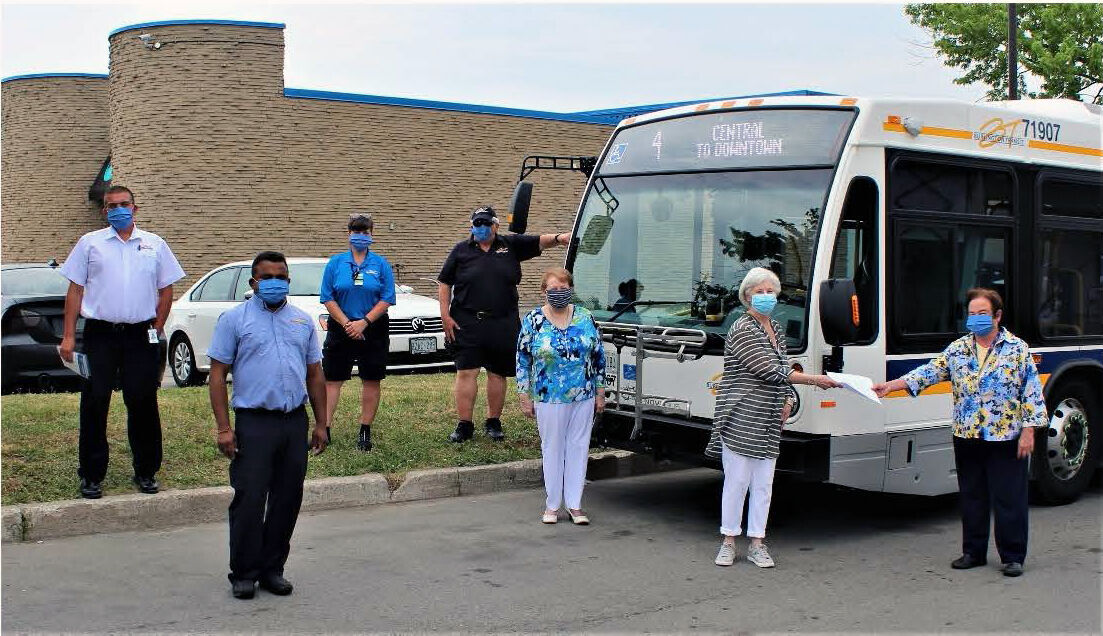 Thank you to all front-line transit staff