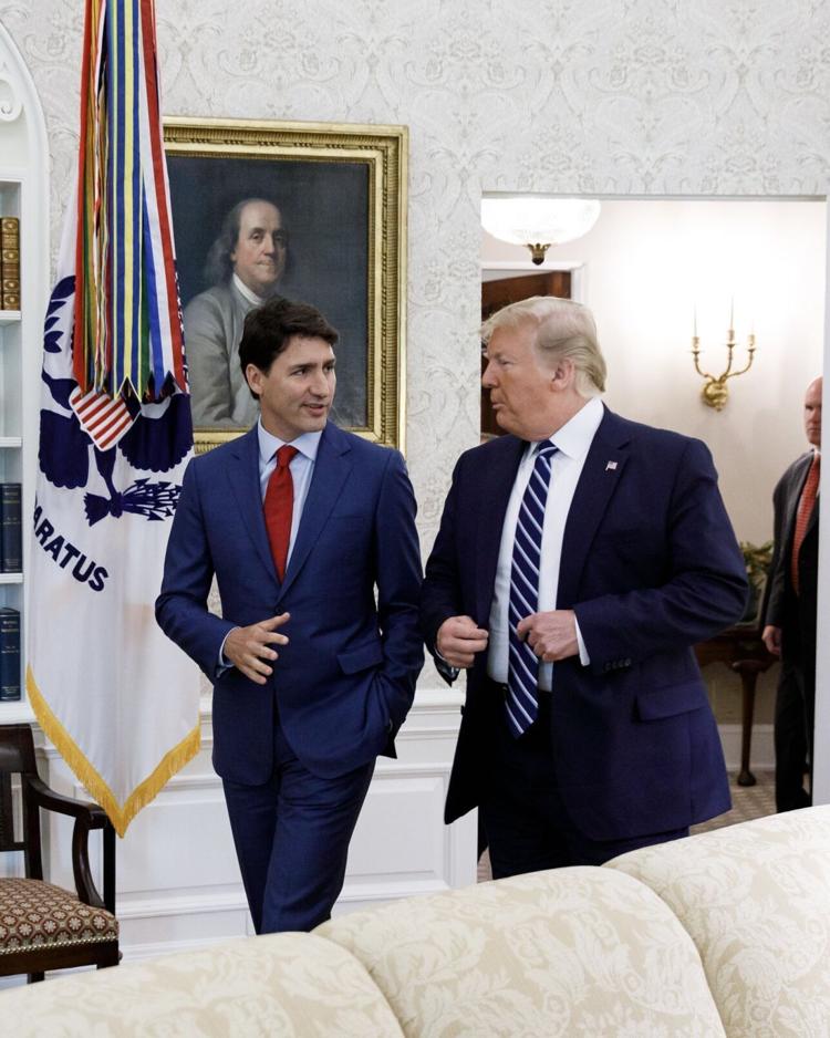 Donald Trump calls Justin Trudeau governor on Truth Social