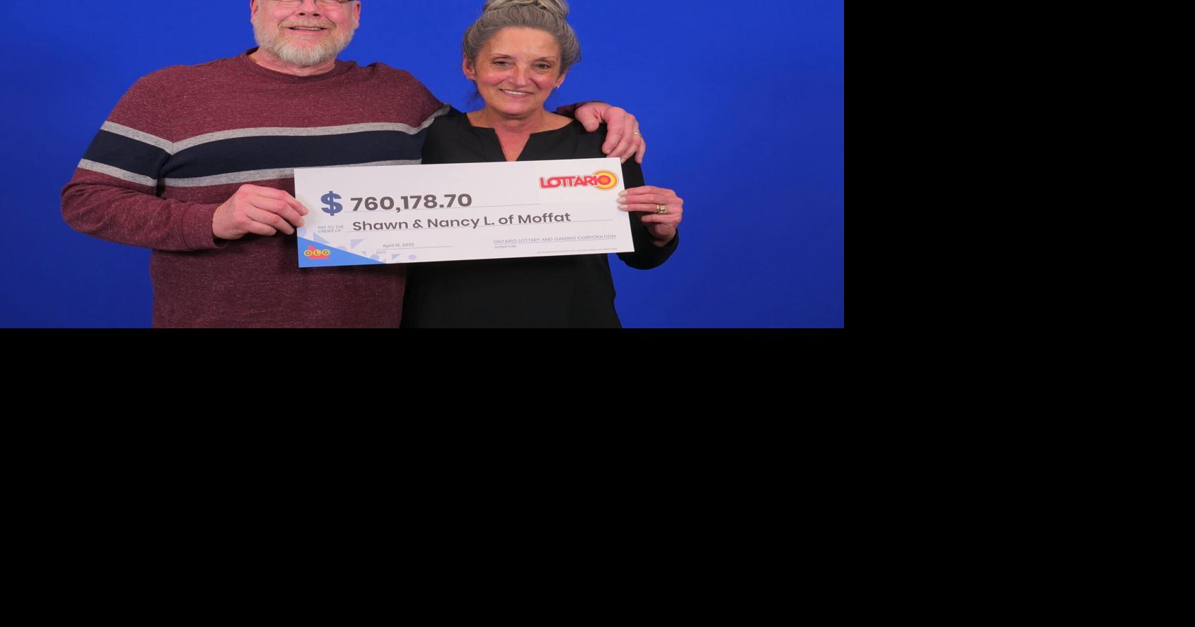 Rural Milton couple wins $760,178 with Lottario