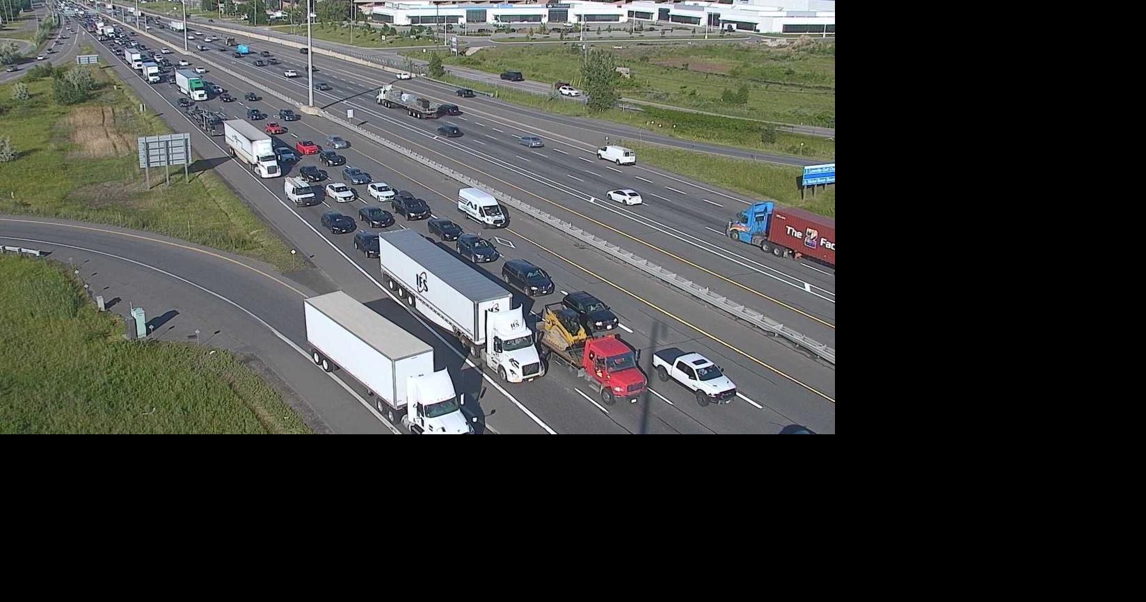'It's heavy': Some serious traffic on QEW in Burlington due to ...