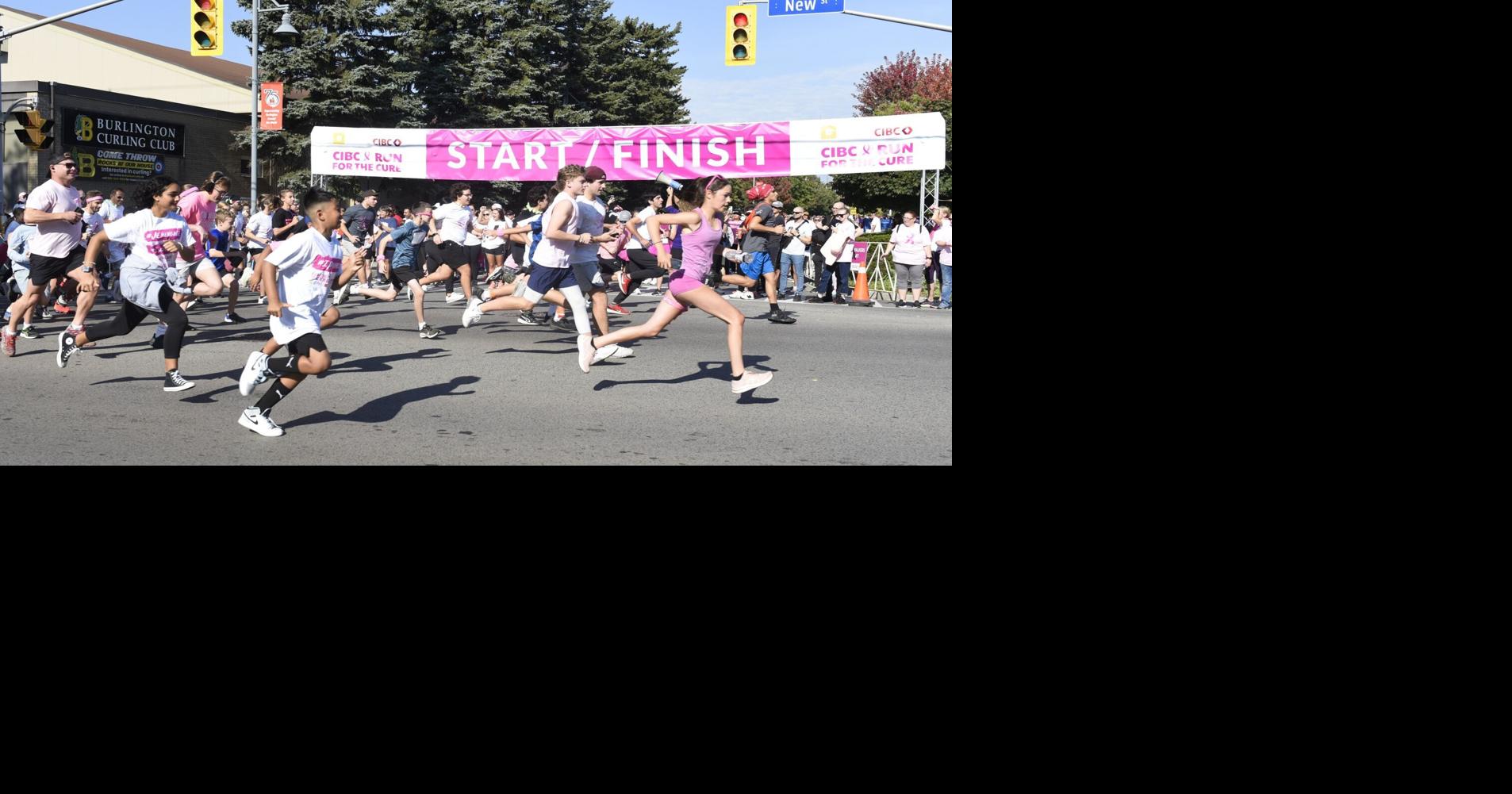 CIBC Run for the Cure in Burlington draws over a thousand participants