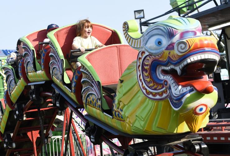 Milton Fall Fair swings in full action