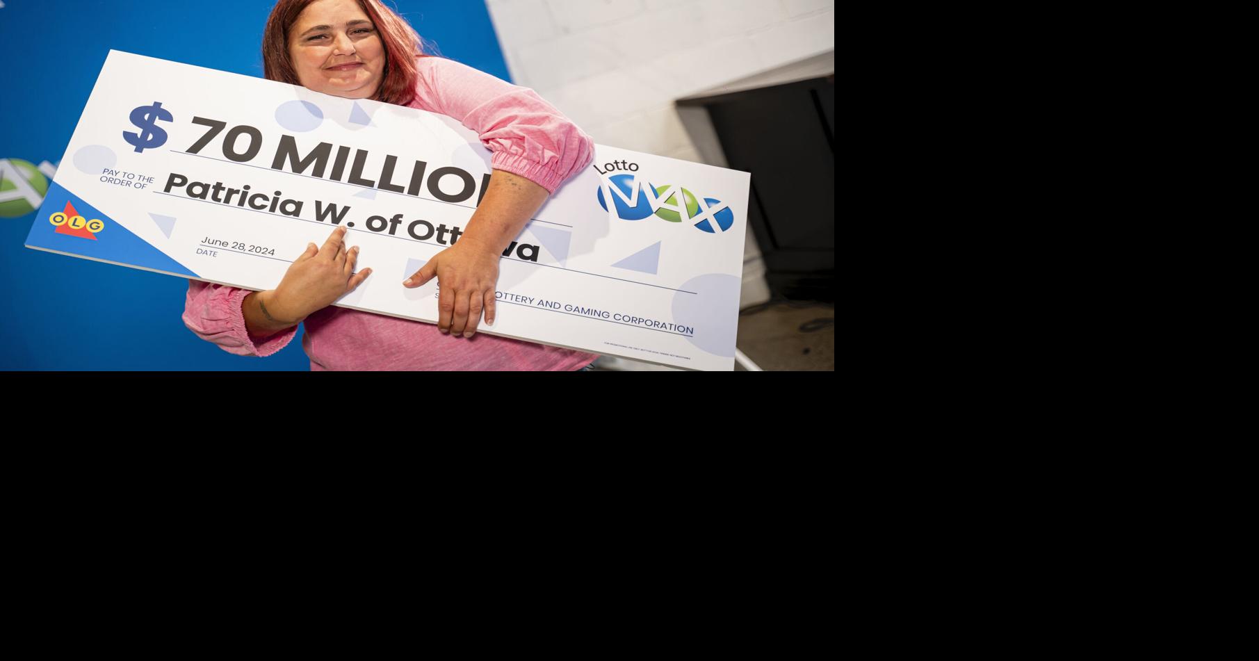 Where in Ontario were the big OLG lottery winners in July?