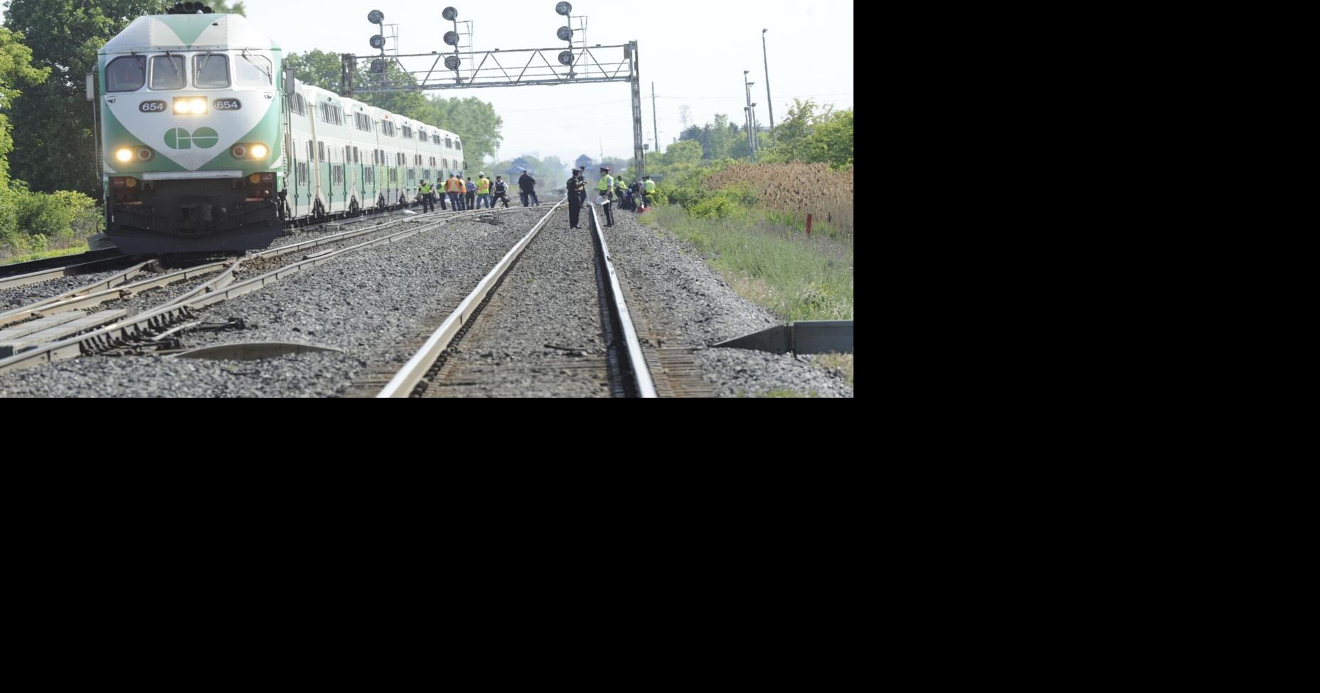 Milton GO line suspended after fatal crash