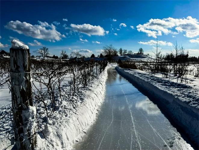 Ontario winery with ‘gorgeous views’ has a new skating trail