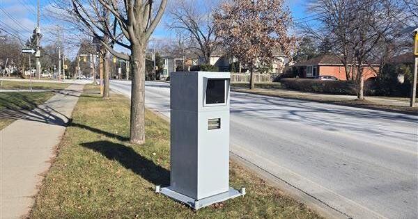 Oakville speed camera repeatedly vandalized