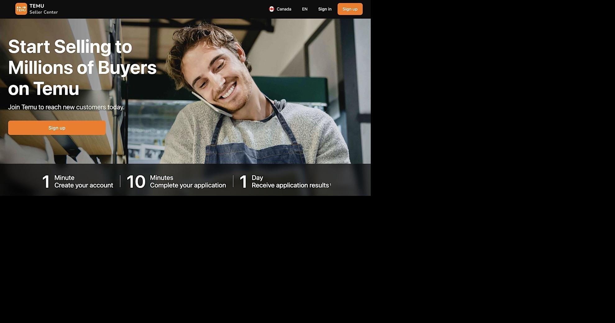 Temu gets in on the ‘buy Canadian’ movement