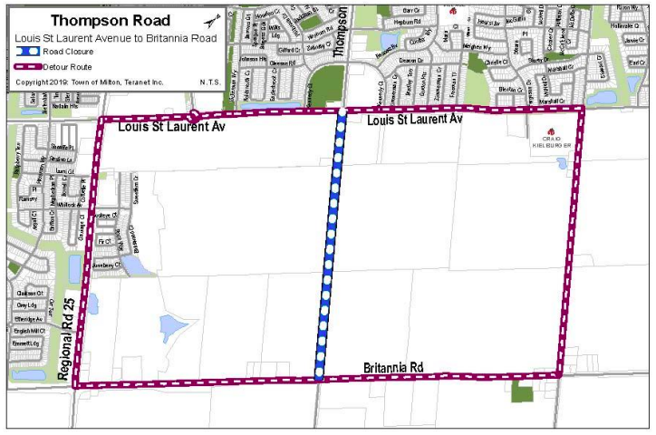 WHAT’S GOING ON HERE?: Major road closure in Milton will disrupt traffic