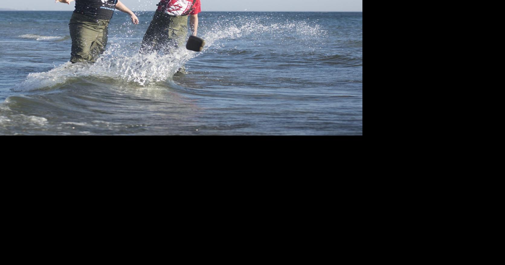 Courage Polar Bear Dip at Oakville's Coronation Park brings fresh start