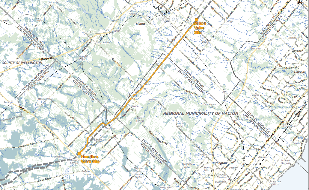 Union Gas proposes pipeline running under Burlington wetlands