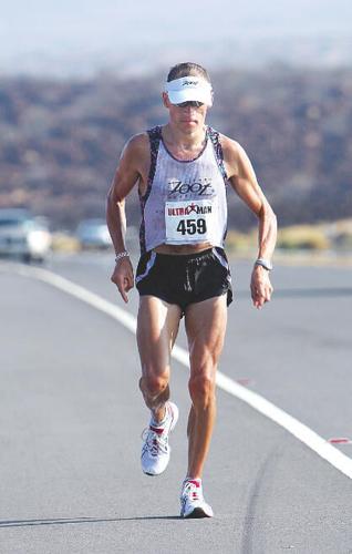 Triathlete shines in Hawaii
