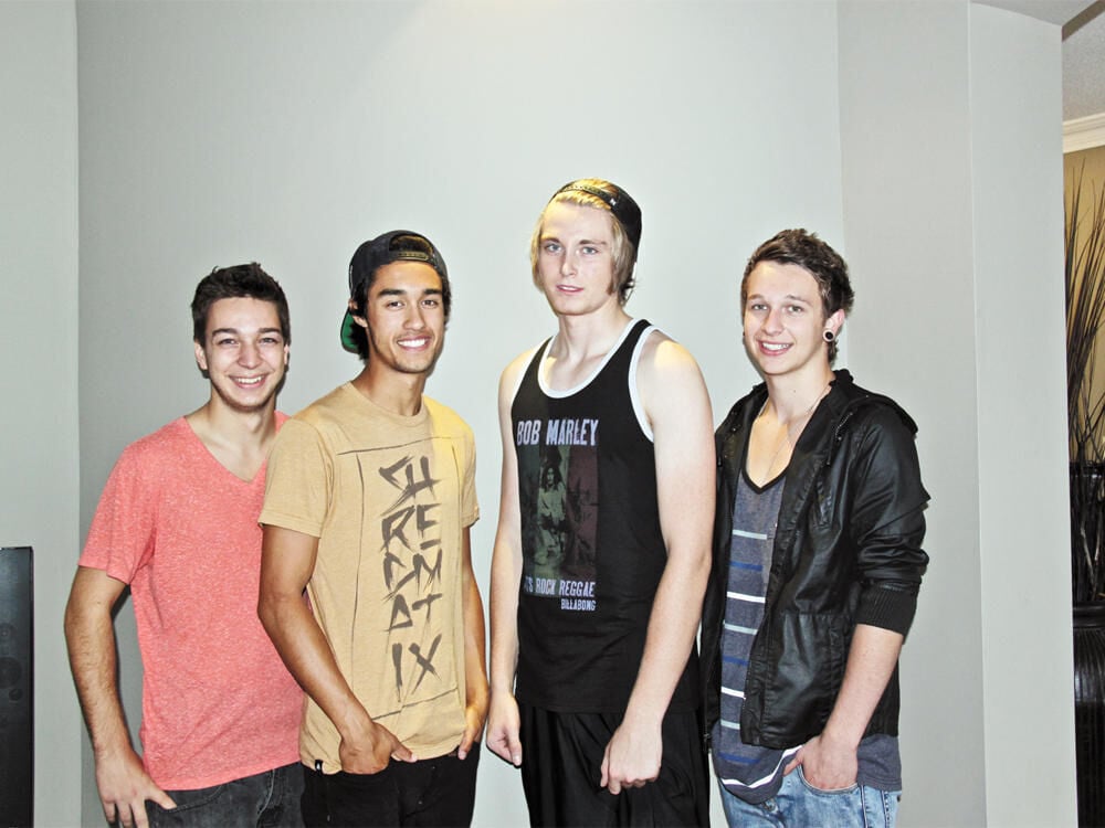 Teen rock band signs with artist discovery firm in L.A.