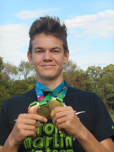 Dynamite debut on international swimming scene