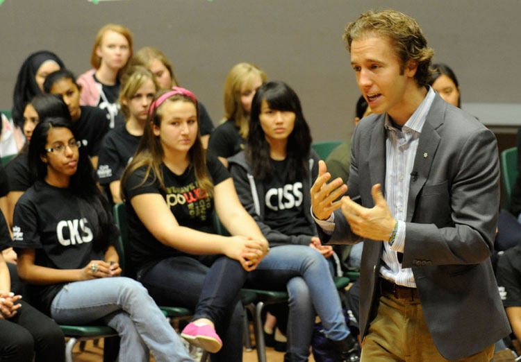 Kielburger opening celebrates power of education