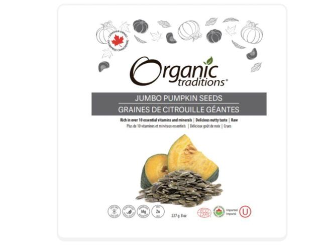 Canada food recall for more pumpkin seeds