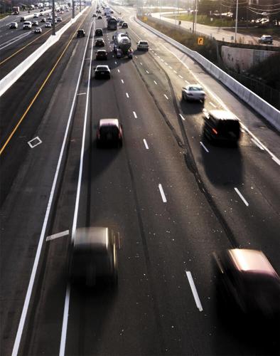 HOV lanes open on QEW