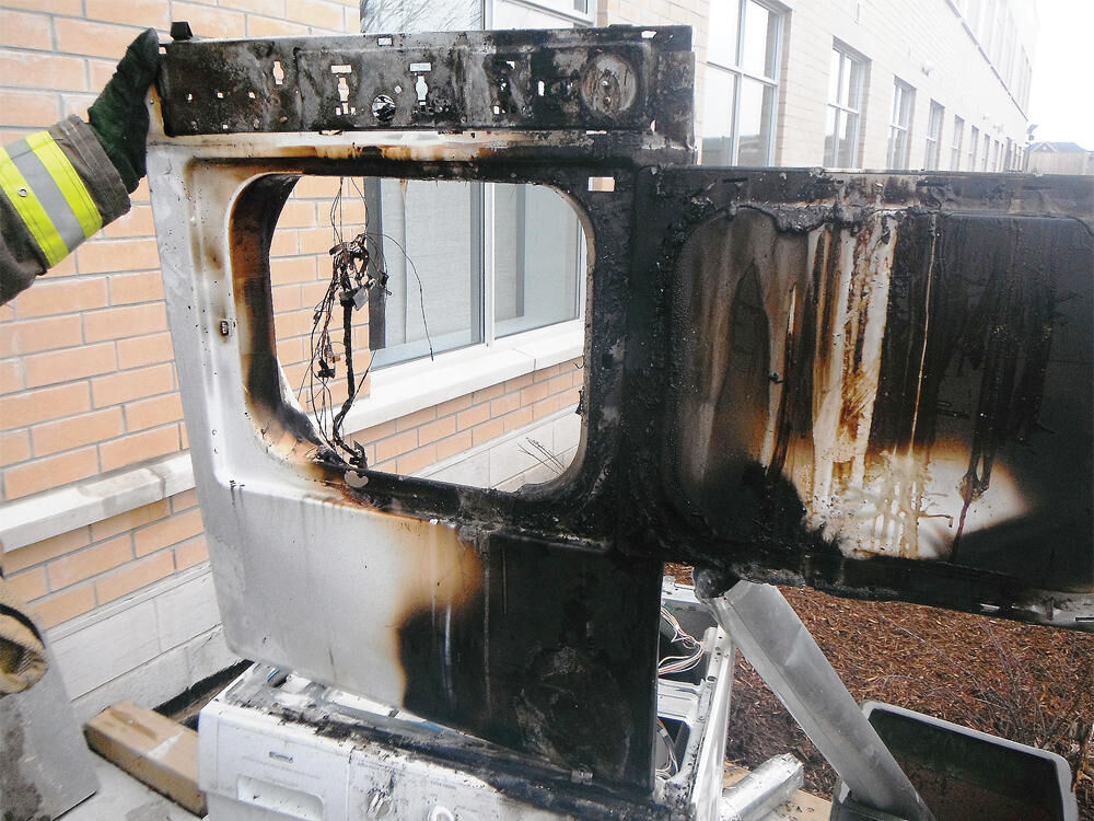 Dryer fire