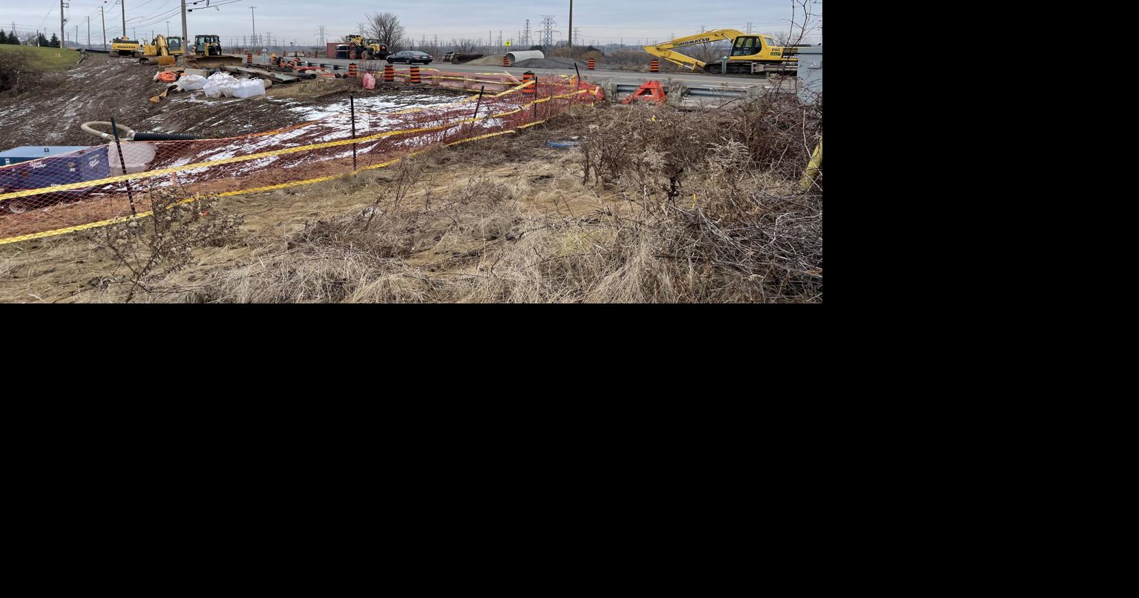 Culvert replacement to close North Service and King roads