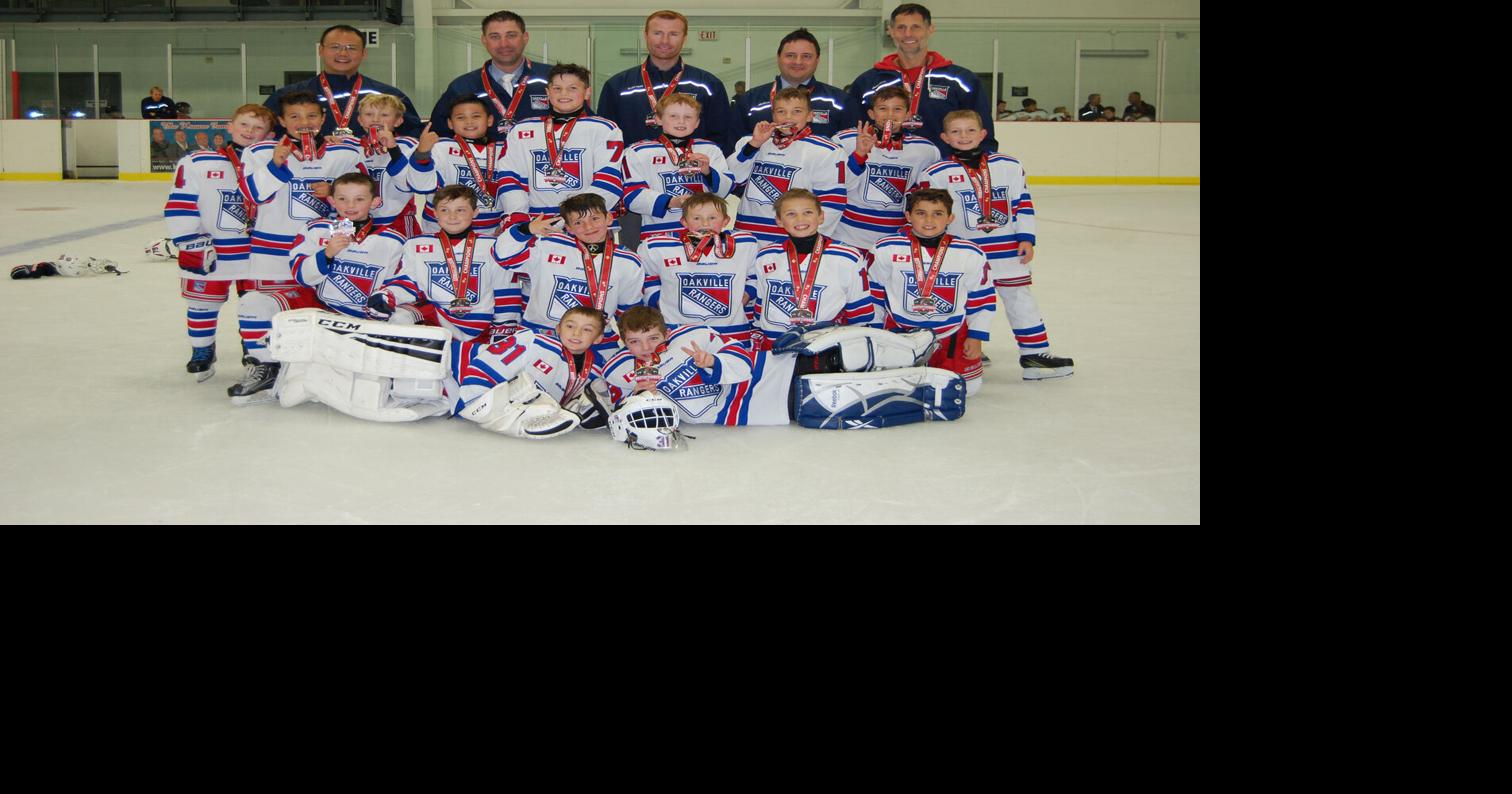 Finalists in first tournament, Oakville novice AA Rangers win second