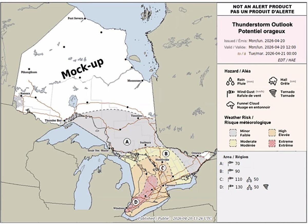 Environment Canada launches thunderstorm predictor tool
