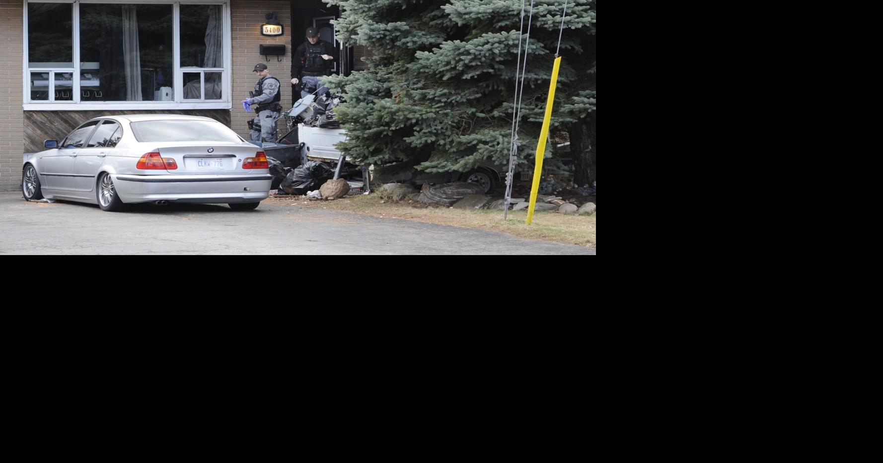 Four arrested after police raid suspected Burlington drug house