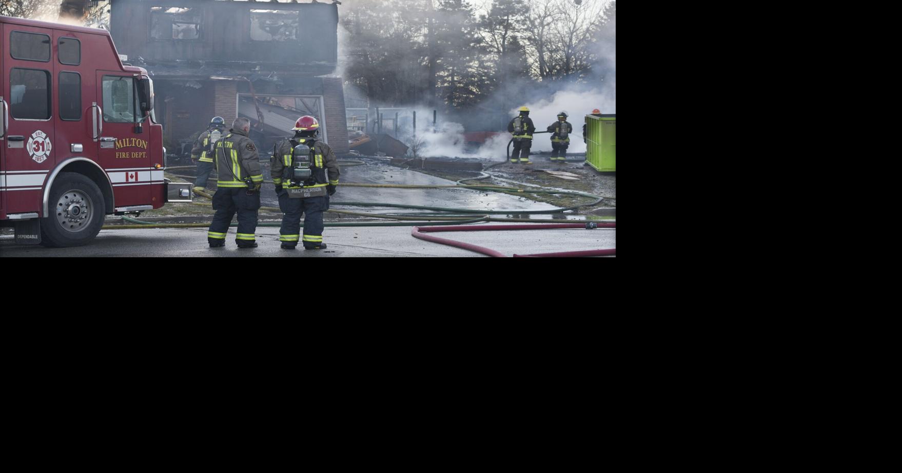 'Stay away from this area': Devastating fire in Milton destroys ...