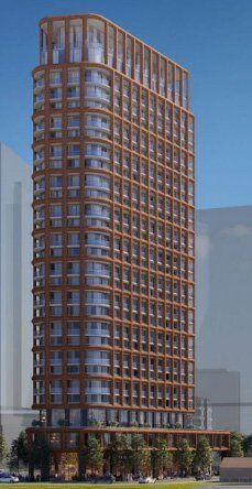 27-storey building in Burlington Old Lakeshore Road precinct