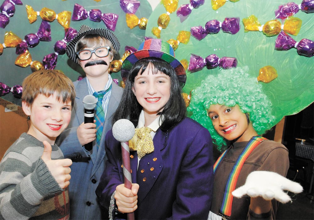 Willy Wonka on stage