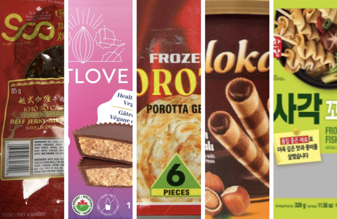 Recall warnings for food sold in Ontario, across Canada