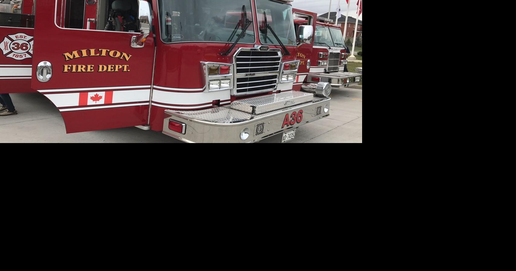 UPDATE: Firefighters have two grass fires in Milton under control