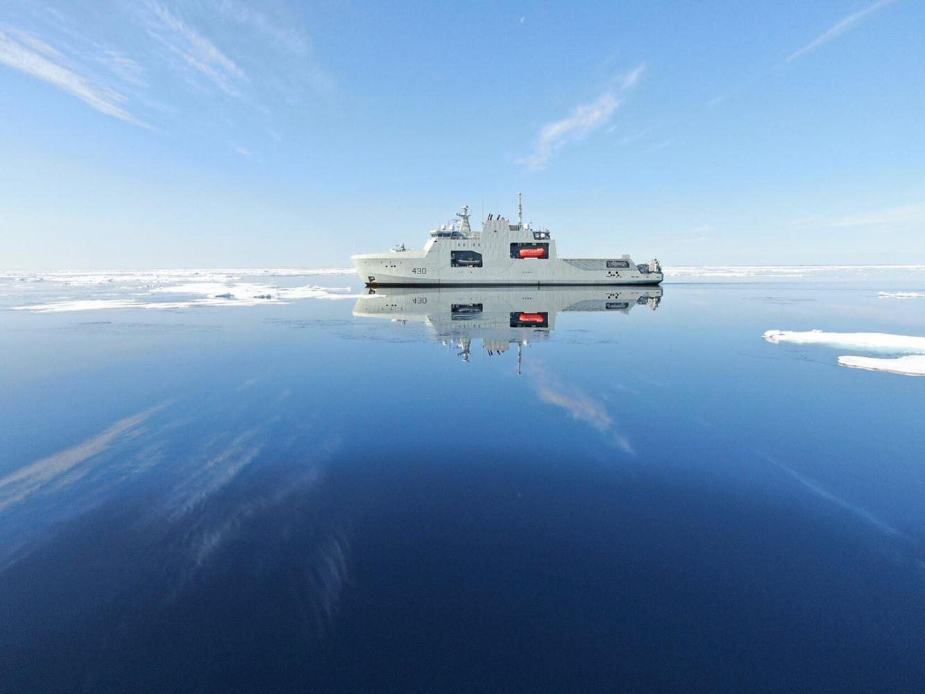 Canadian naval ship visiting Lake Ontario, Lake Erie