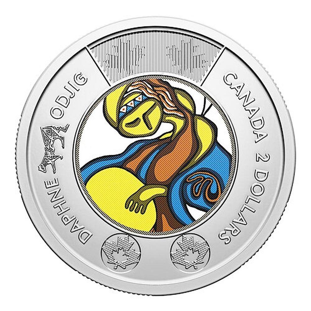 Canadian toonie celebrates Indigenous artist Daphne Odjig