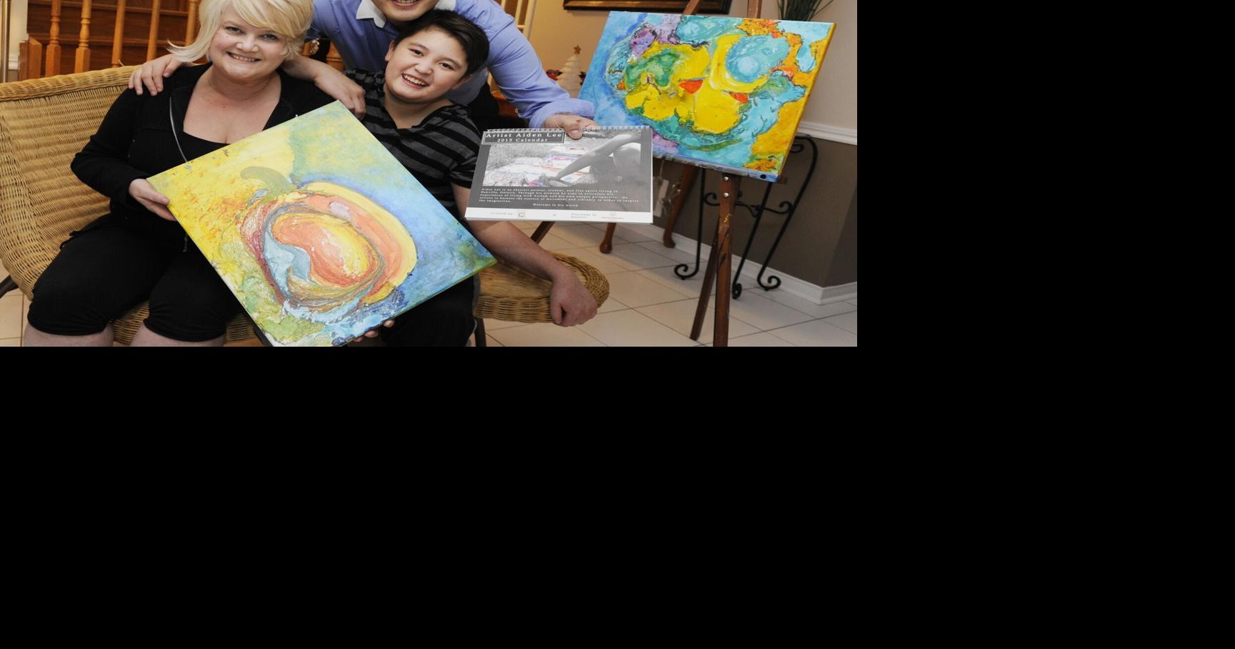 Art gives Aiden ‘total freedom’ from autism