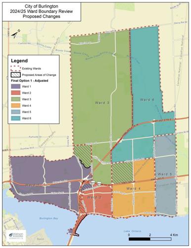 Burlington approves adjustments to ward boundaries