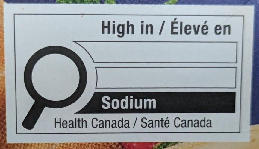 Canada’s new nutrition labels for fat, sugar and sodium