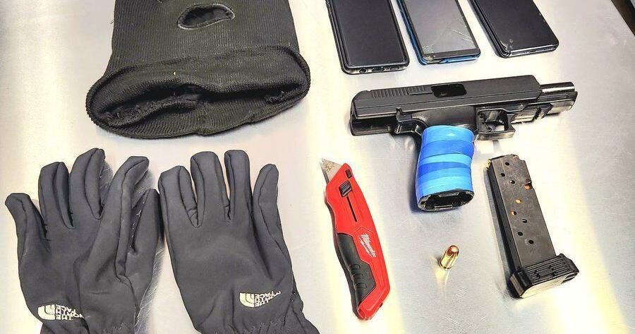 OPP seize gun after stopping stolen vehicle in Burlington