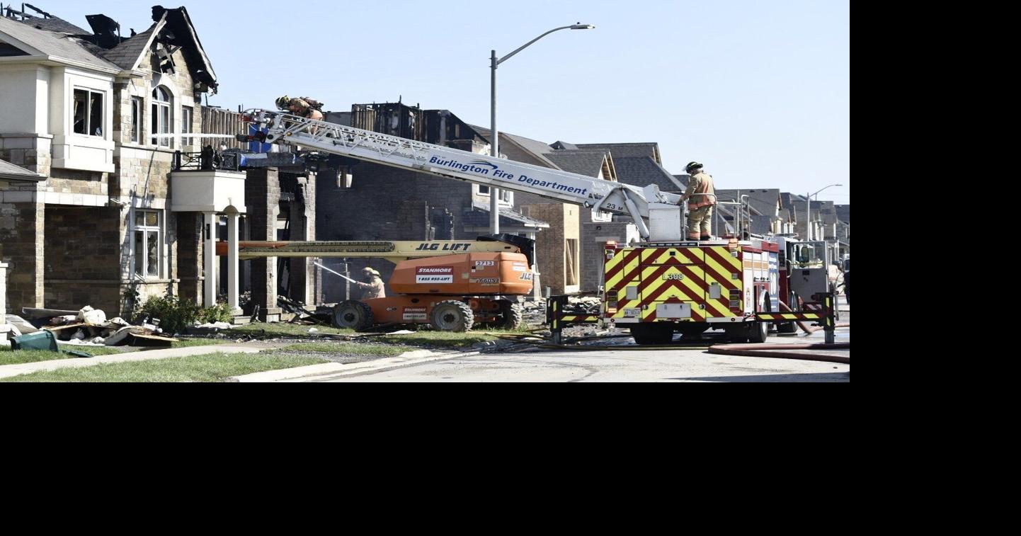 Suspicious: Massive fire damages multiple homes in Burlington