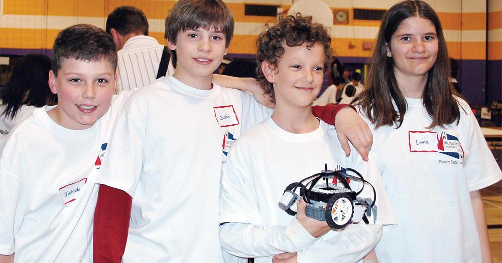 E. J. James finishes second at Ontario Lego Robotics competition