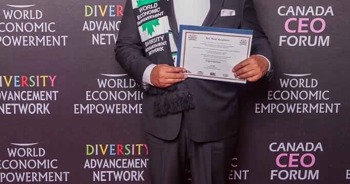 Ray Samuels wins Black Business Award