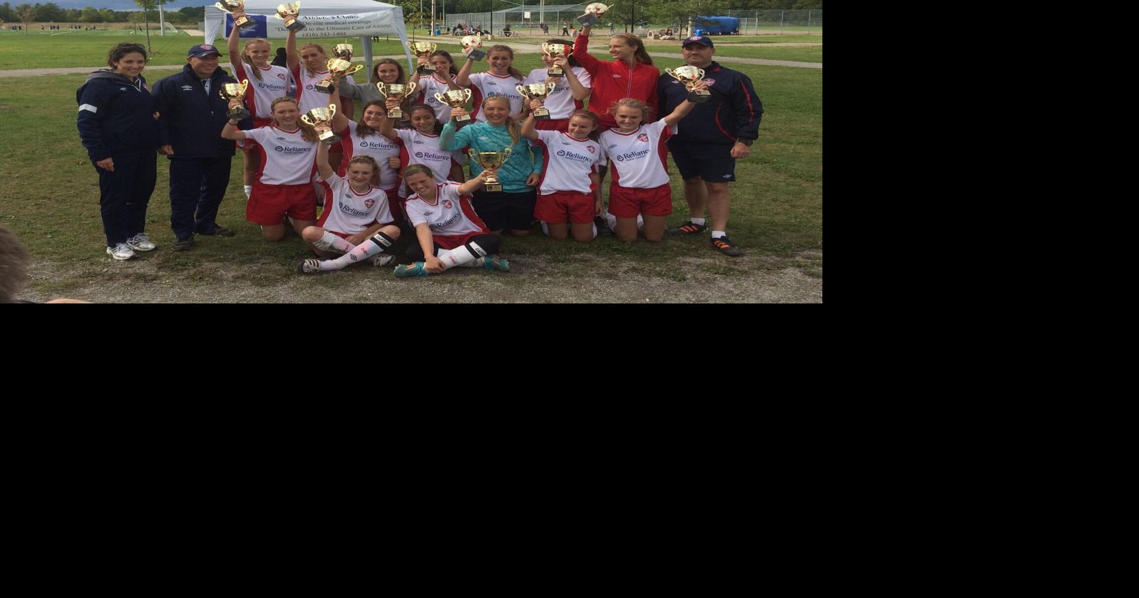 Oakville U15 girls win SRSL League Cup