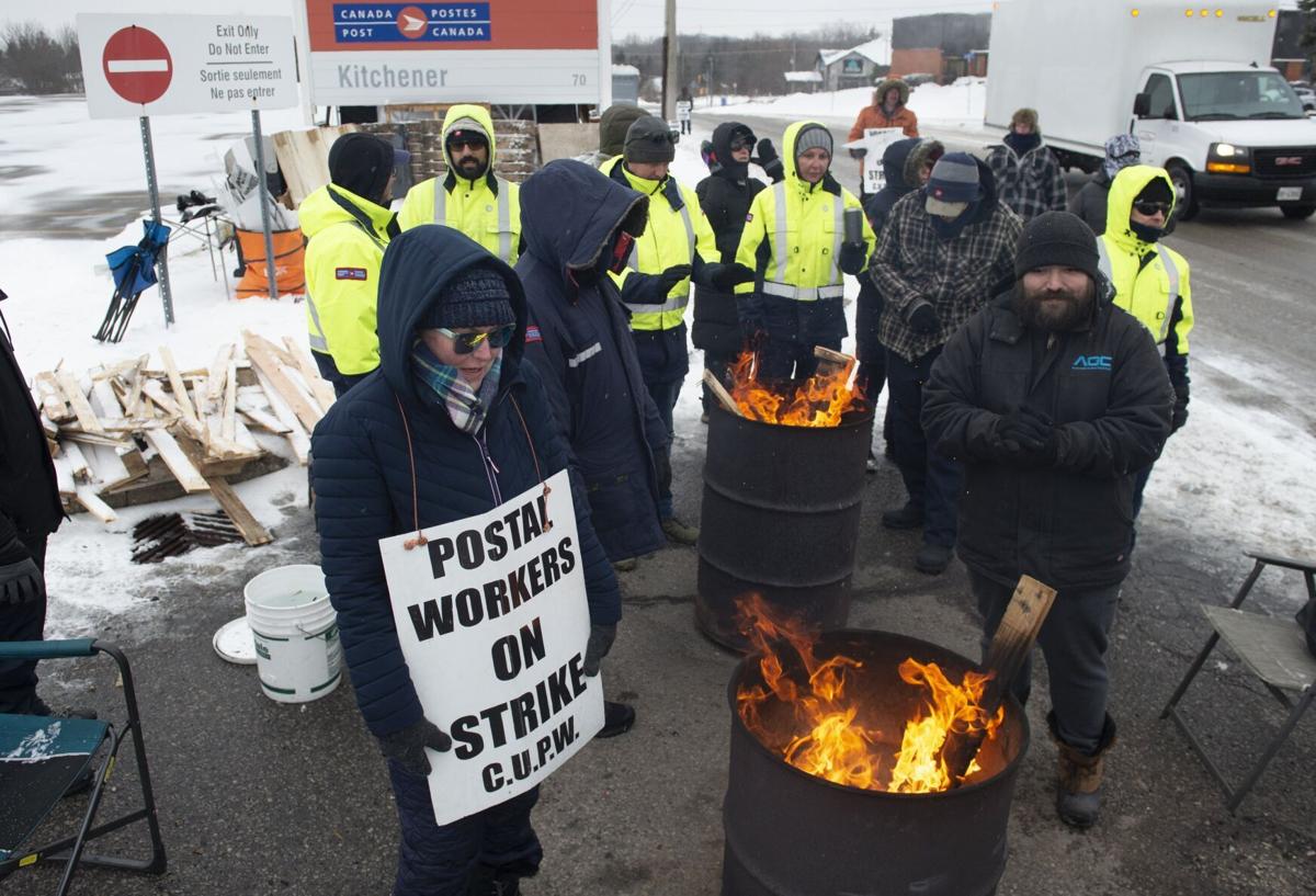 on strike canada post