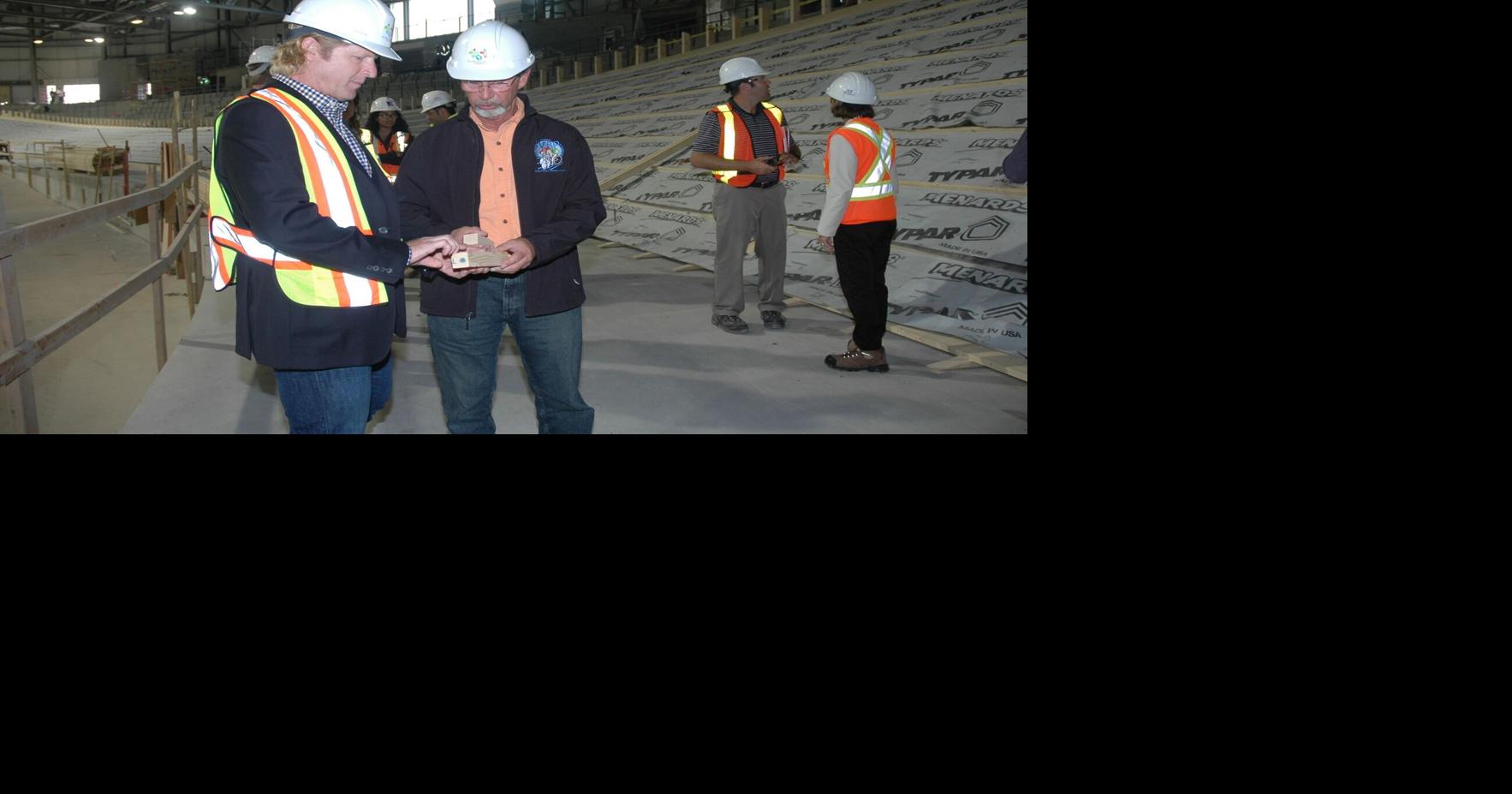 Milton velodrome track impresses visitors to site