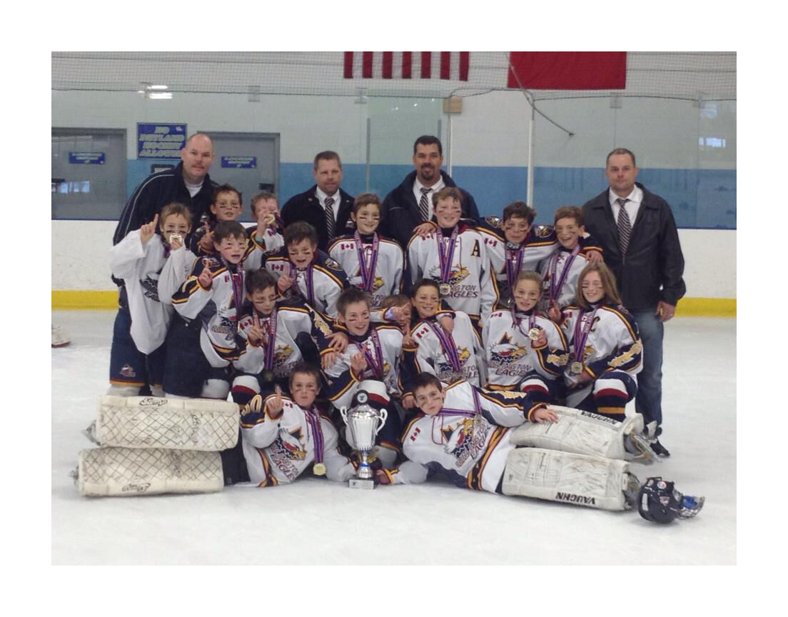 Peewee AE Eagles triumphant in Cleveland