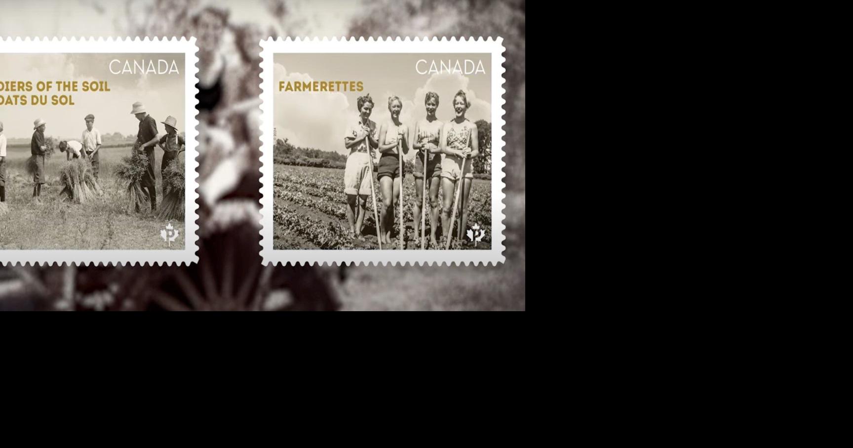 Canada Post stamps honour youth groups that aided war effort
